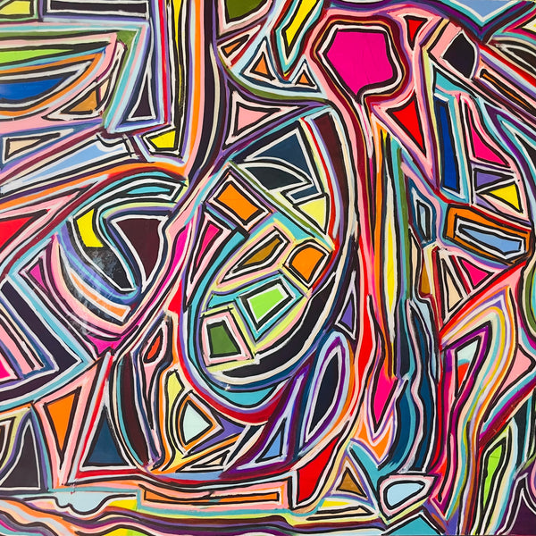 Out of Compartments 48x60– Heather Pond Art