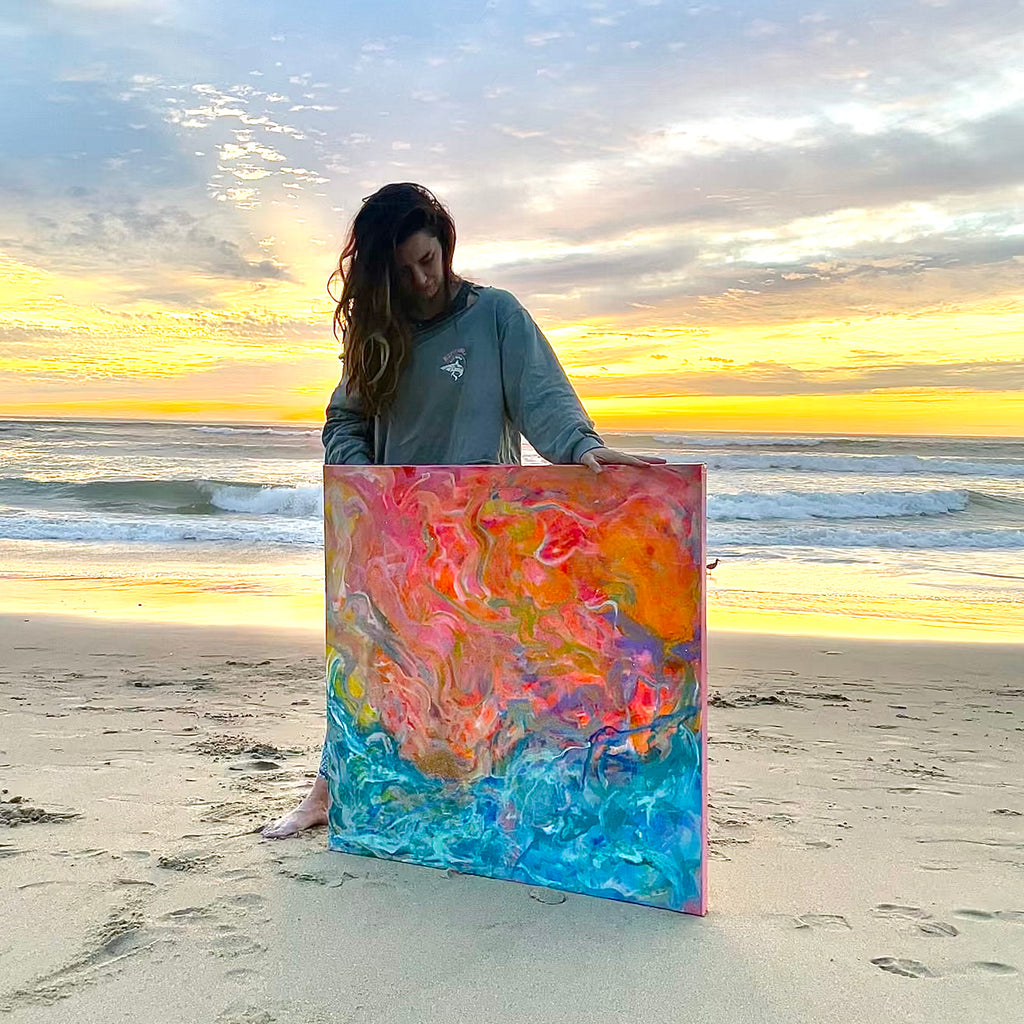 Our Beach– Heather Pond Art