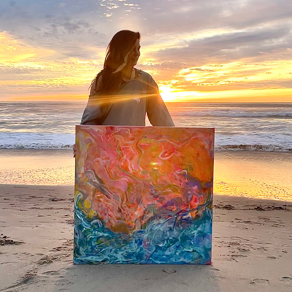 Our Beach– Heather Pond Art