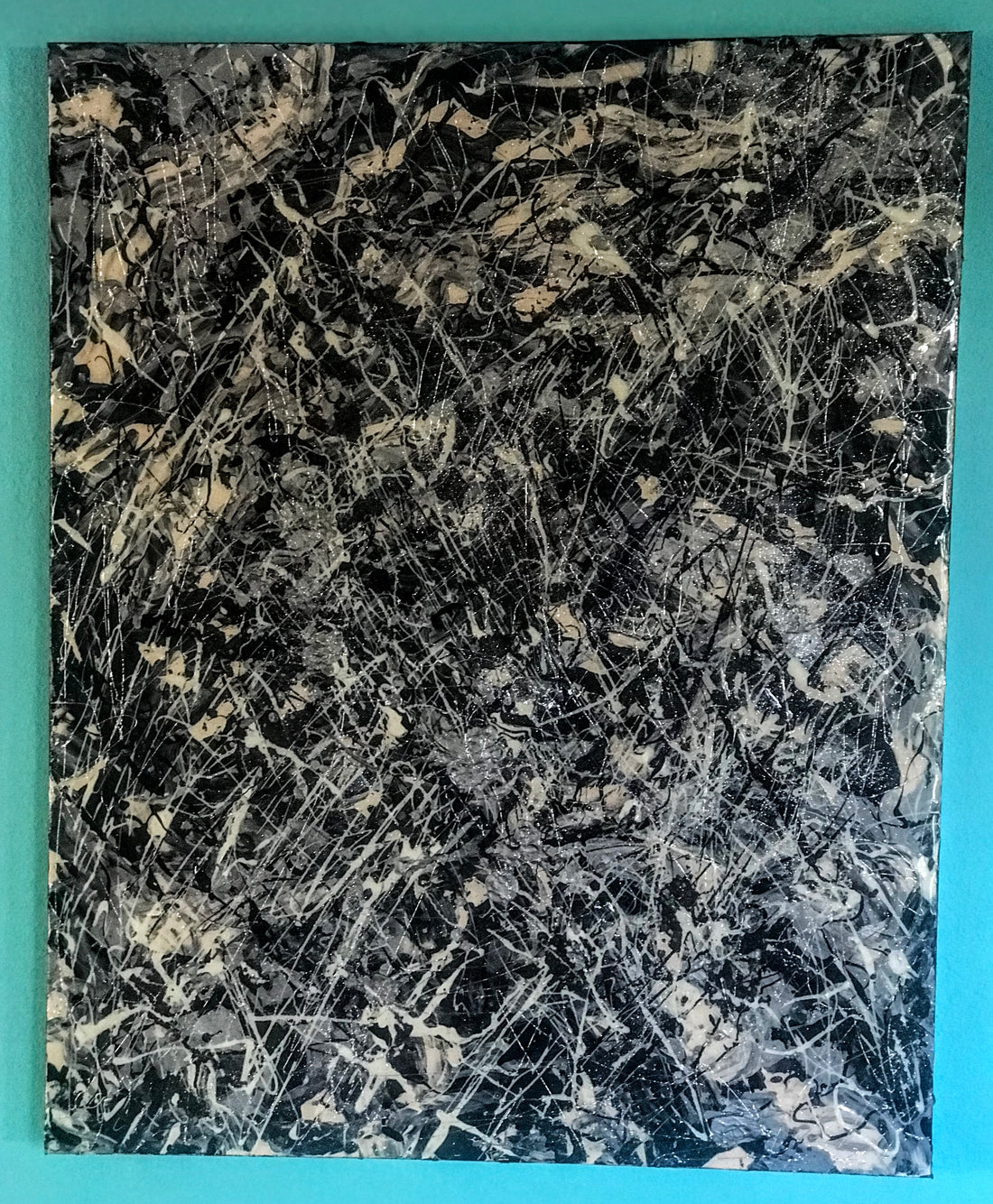 Eighties Lightning 24x30 – Heather Pond Art